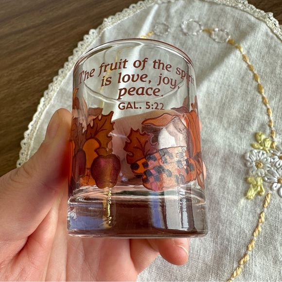 Accents | Vintage Fall Foliage And Bounty Bible Verse Galatians 522 ...